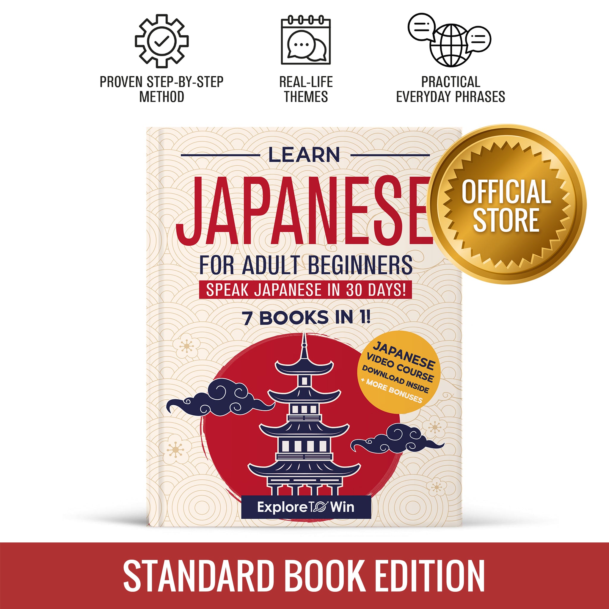 Learn Japanese for Adult Beginners: 7 Books in 1: Speak Japanese In 30 ...