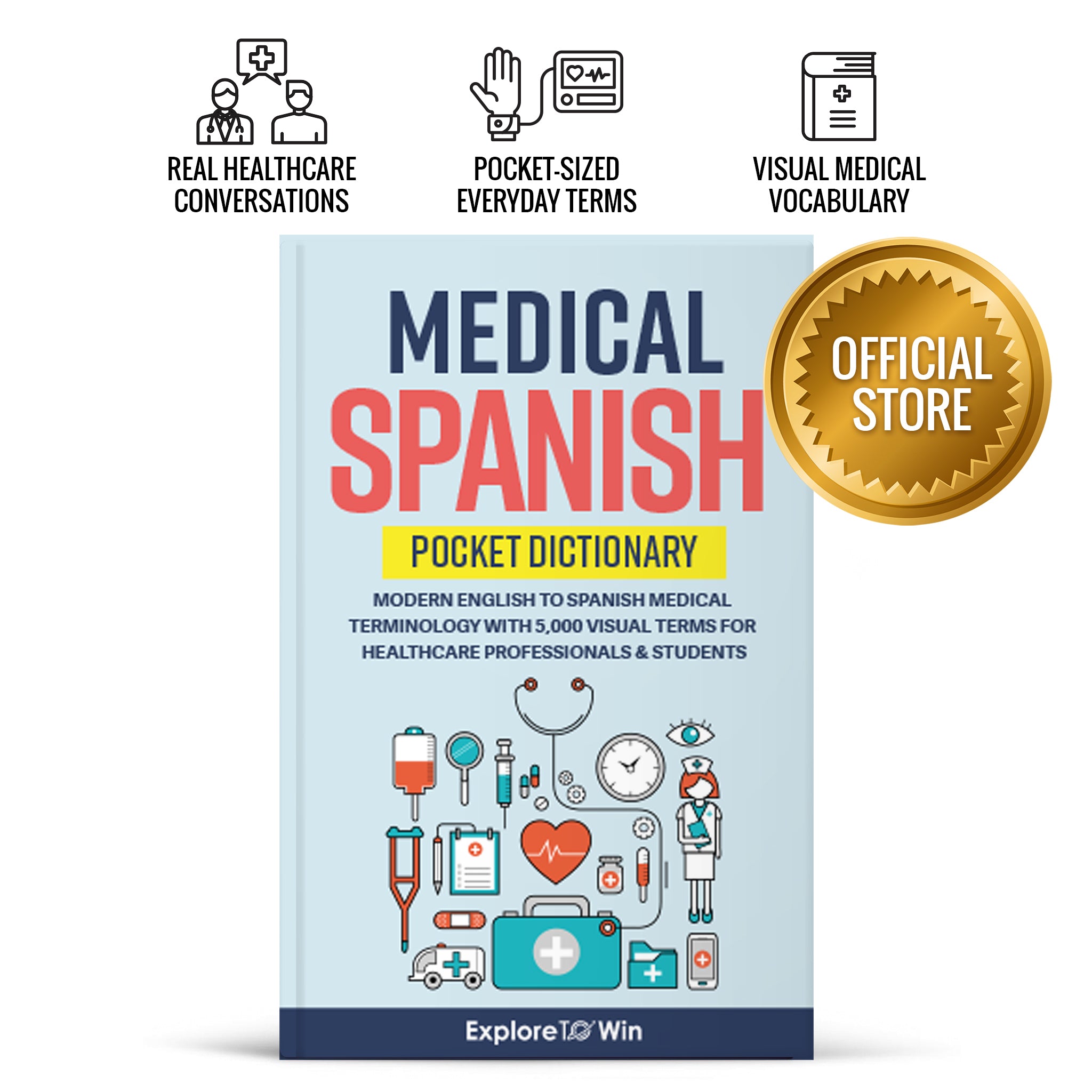 Medical Spanish Visual Dictionary: Modern English to Spanish Medical T ...